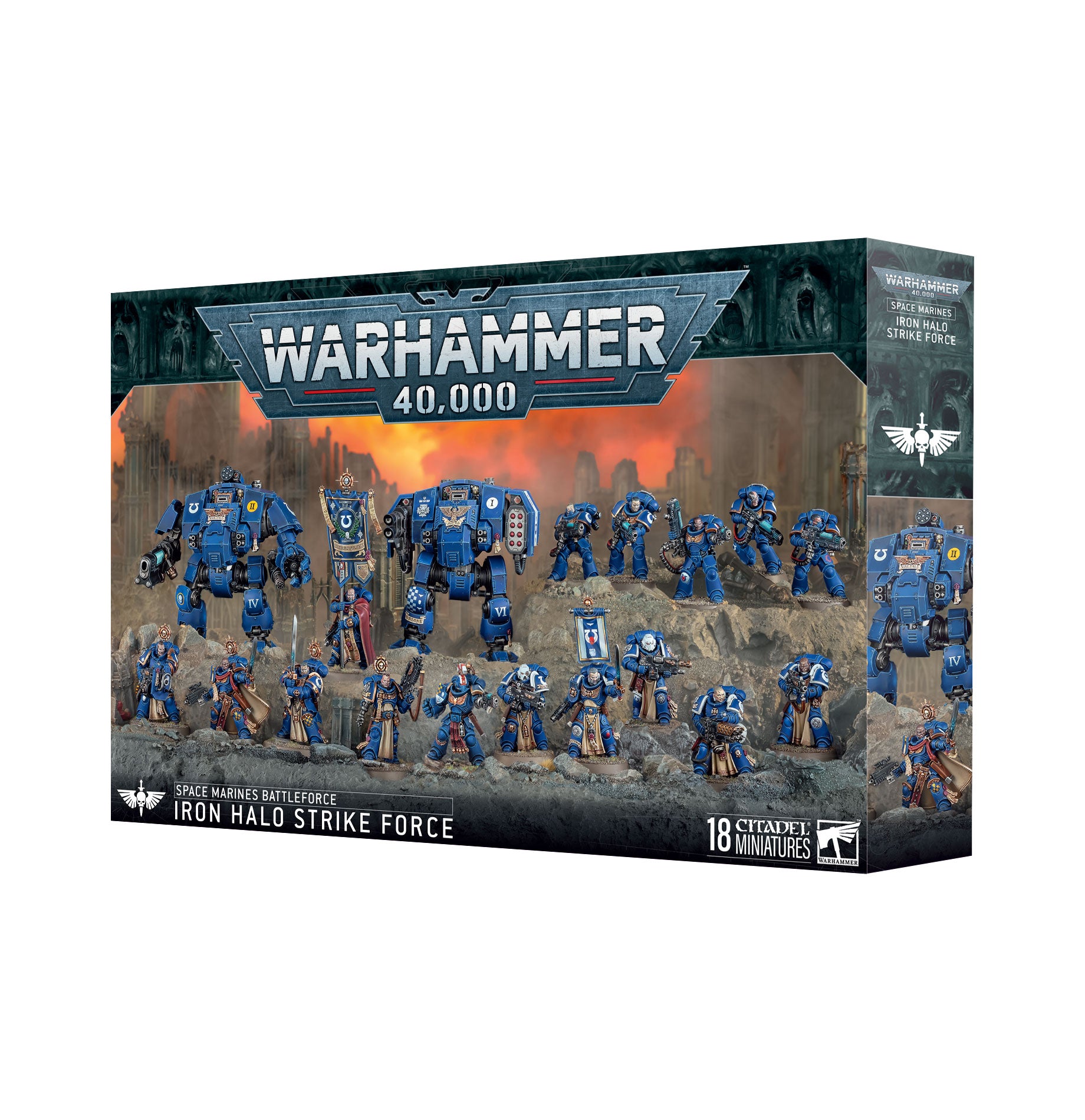 Space Marines Battleforce: Iron Halo Strike Force – Da Boss Bunka
